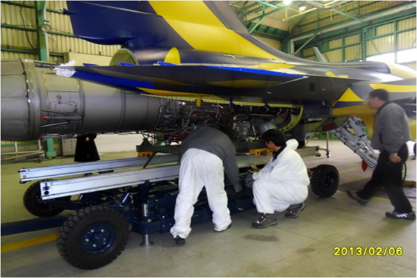 Aircraft Engine Trailer